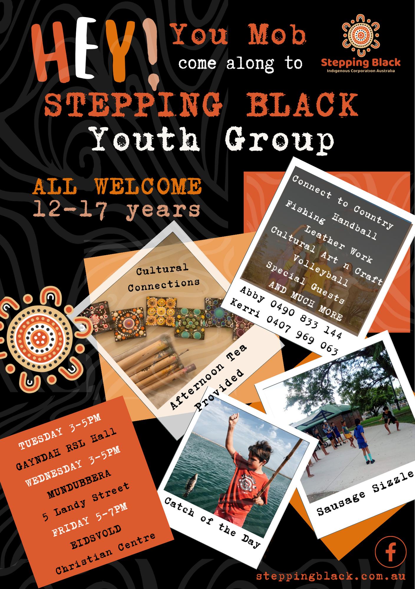 Stepping Black Youth Group – Stepping Black Indigenous Corporation ...